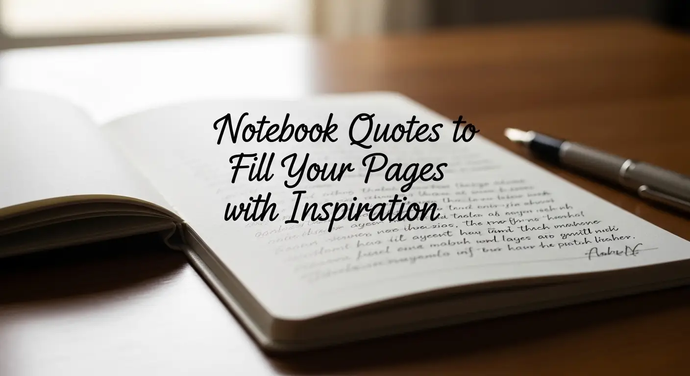 Notebook Quotes to Fill Your Pages with Inspiration